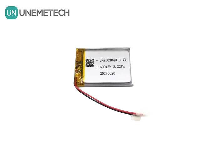 Lithium ion Rechargeable Battery 503040 3.7V Lipo Battery 600mAh with Protection Board for Alarm ...