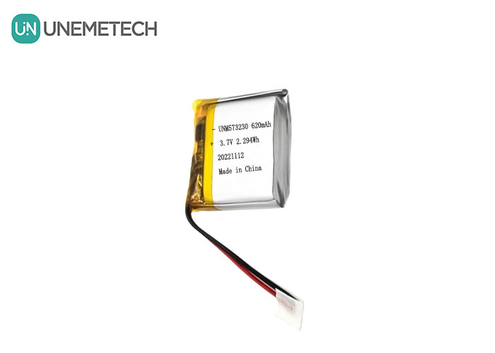 1C Discharge Current Lithium Polymer Power Pack 573230 620mAh 3.7V ...