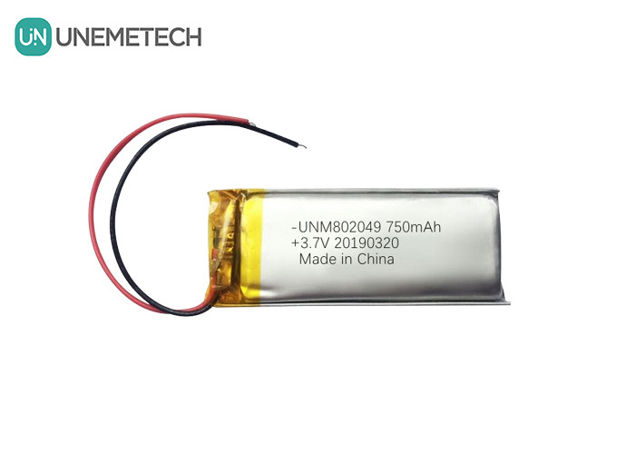Beauty Apparatus Lithium Polymer Battery 3.7V 750mah 802049 1C ...