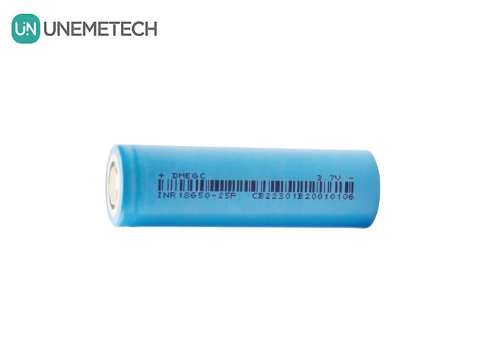 2500mAh 3.7V Max 6A Continuous Charge Cylindrical Lithium Ion Battery 18650 INR18650-25P
